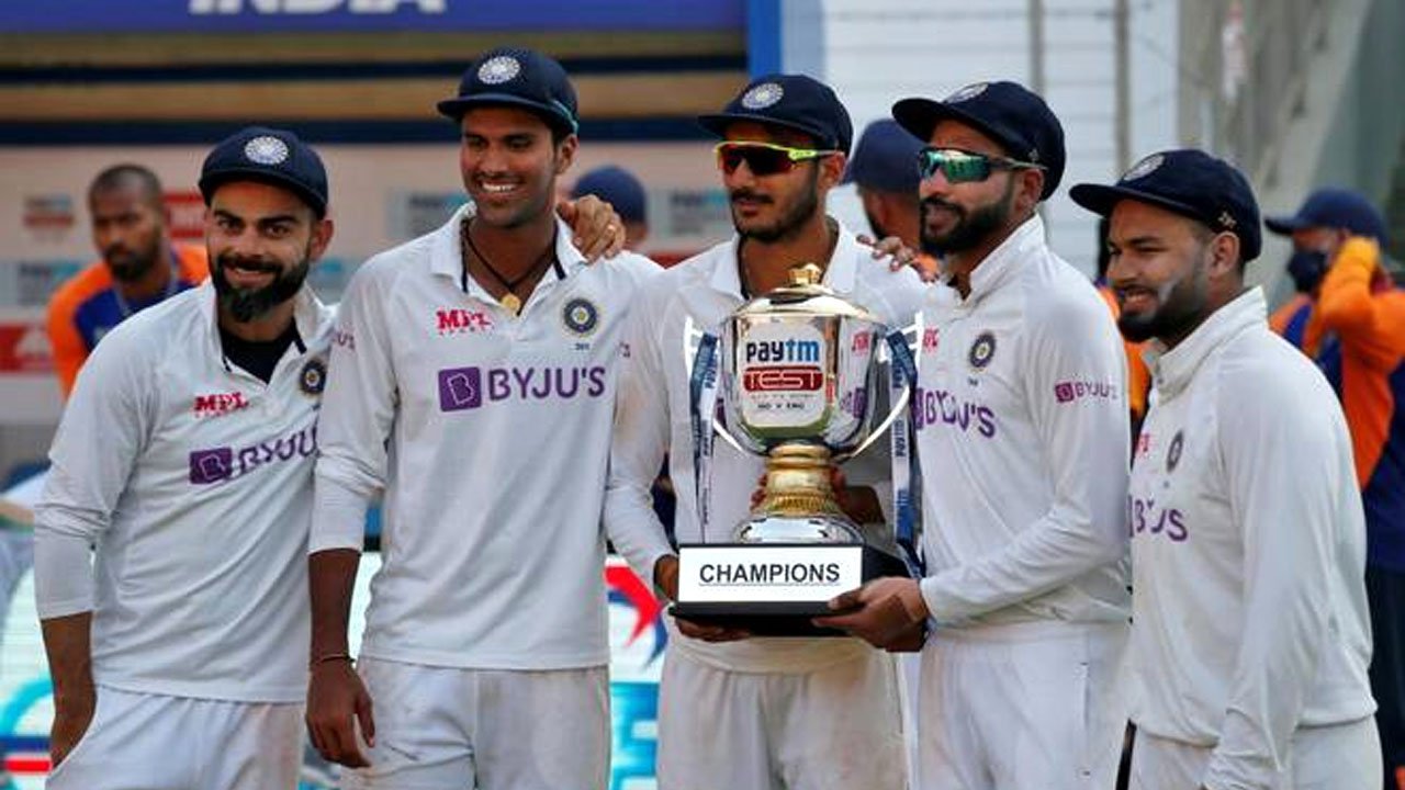 इंङल्यान्डविरुद्धको टेस्ट शृंखला भारतको पोल्टामा